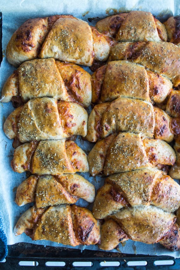 Grove pizzahorn - Stinna - lækre pizzahorn til madpakken