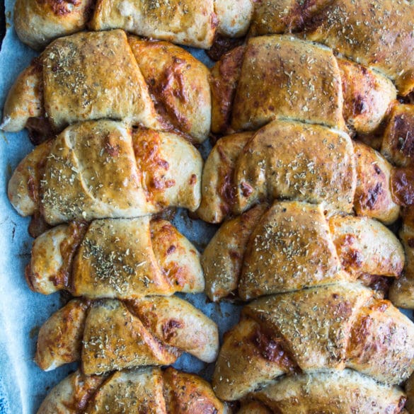 Grove pizzahorn - Stinna - lækre pizzahorn til madpakken