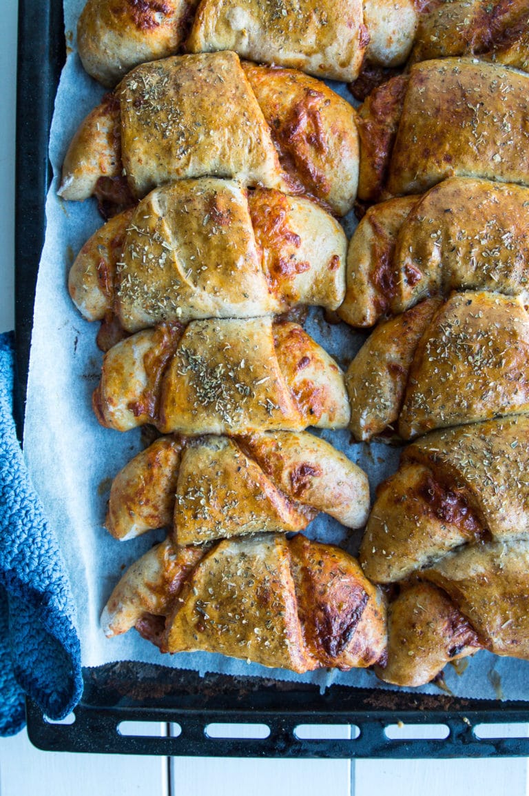 Grove pizzahorn - Stinna - lækre pizzahorn til madpakken