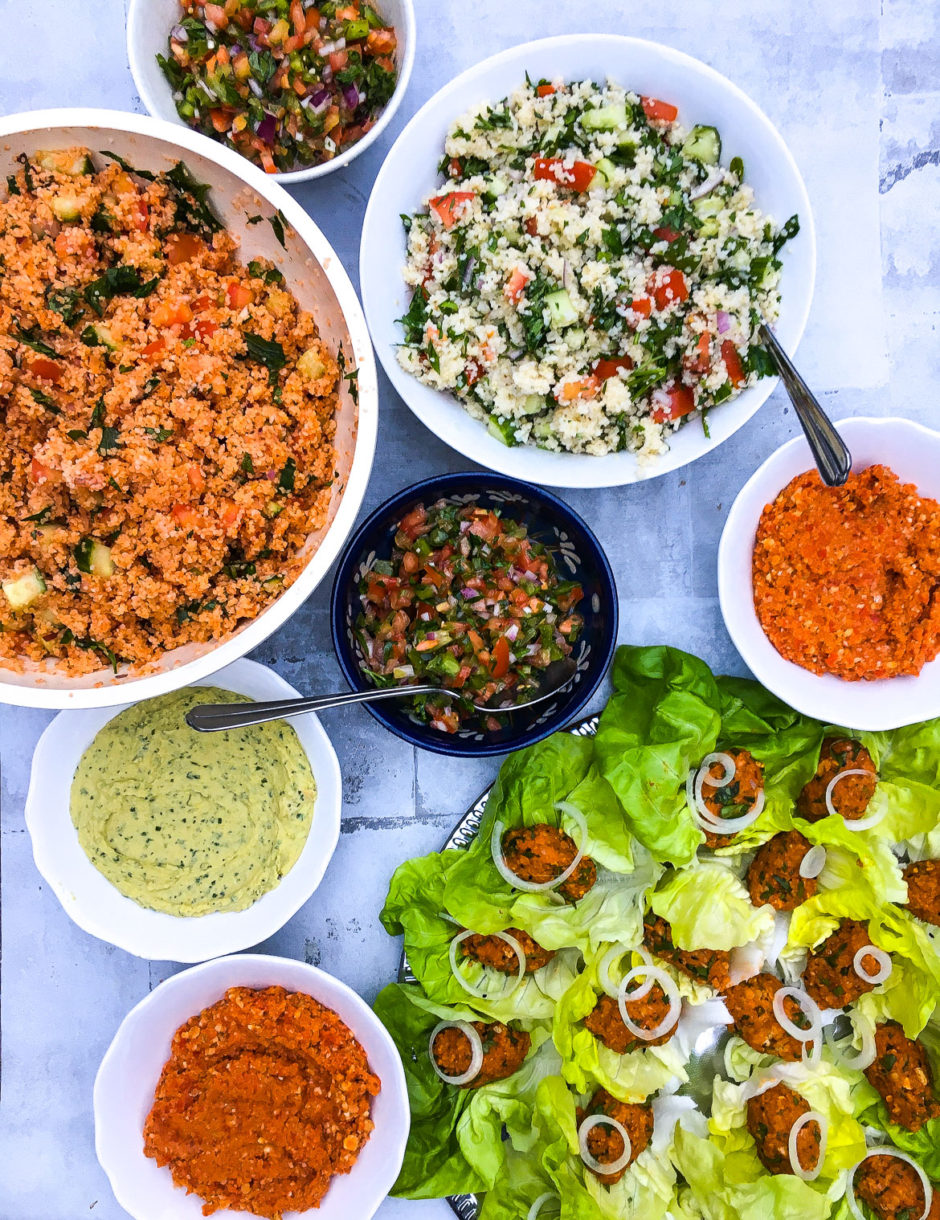 Tyrkisk middag - tyrkiske vegetarretter- opskrifter på tyrkisk mad - Stinna