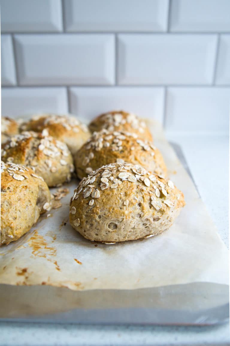 Grovboller - nemme og sunde boller- opskrift på grovboller - Stinna