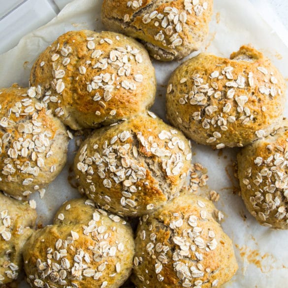 Grovboller - nemme og sunde boller- opskrift på grovboller - Stinna