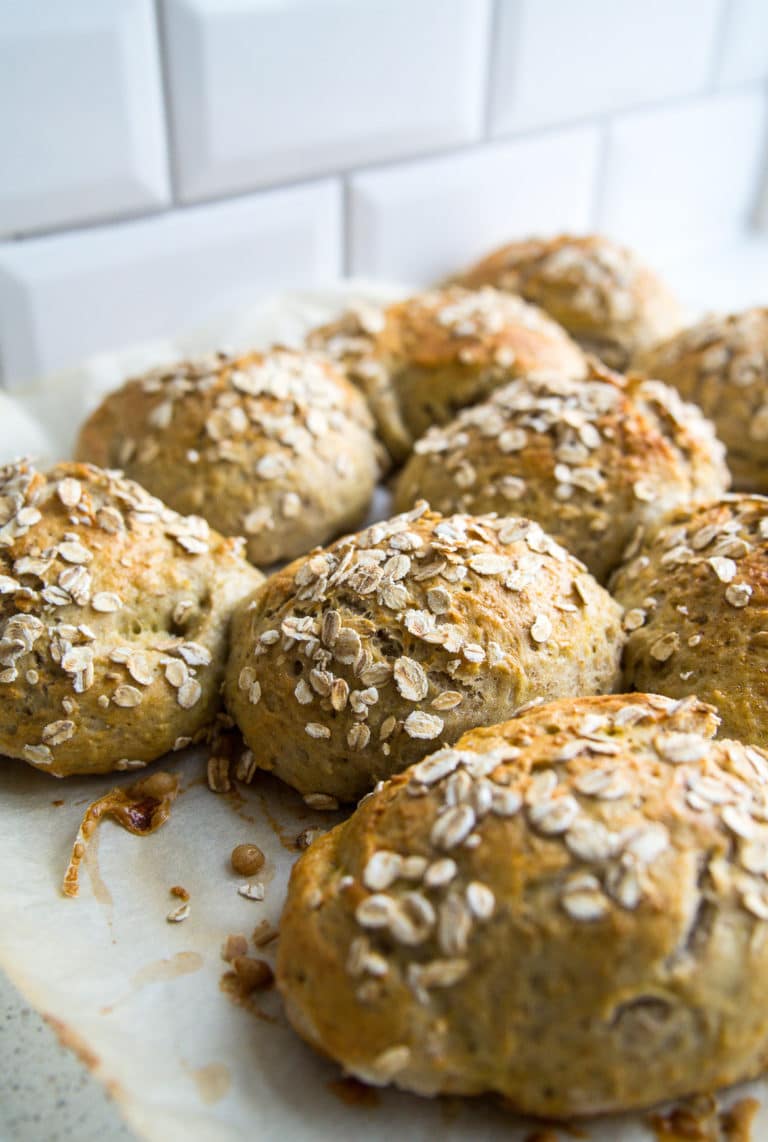 Grovboller - nemme og sunde boller- opskrift på grovboller - Stinna