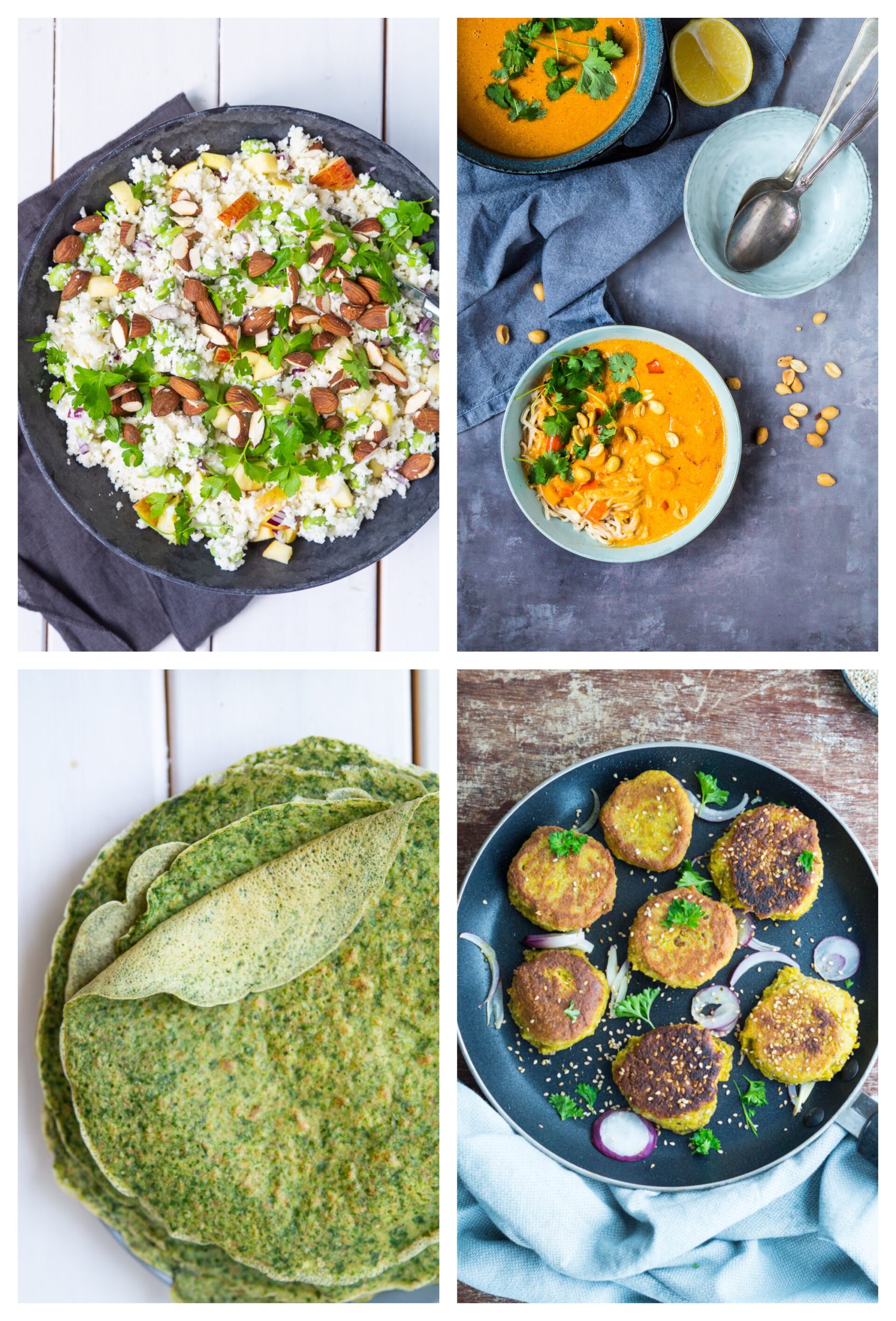 Vegetarisk madplan uge 25 - Stinna