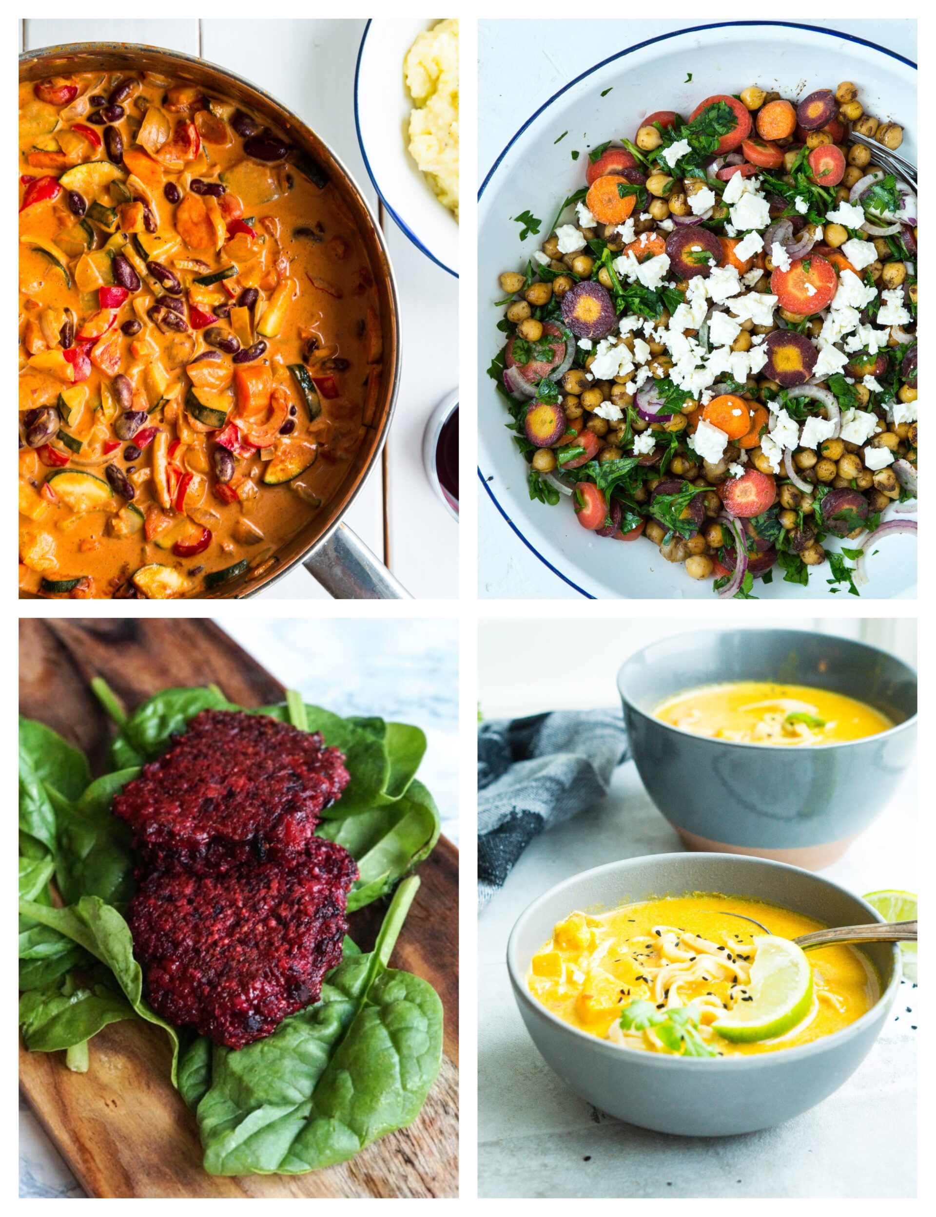 Vegetarisk madplan uge 50 - Stinna