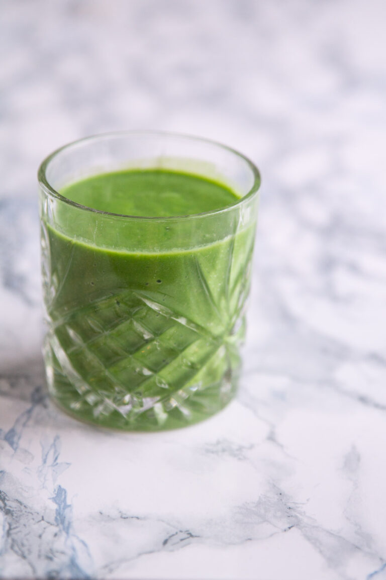 Greenie - den bedste opskrift på grøn smoothie - sund smoothie