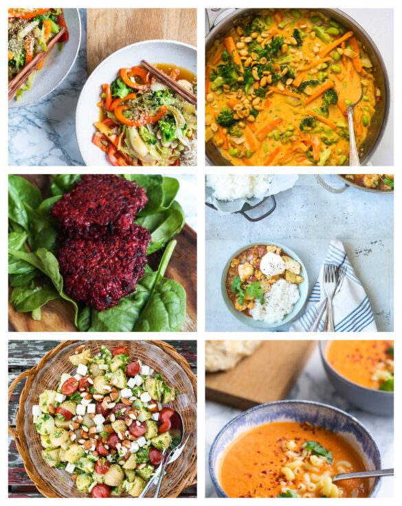 Vegetarisk madplan uge 33 - Stinna