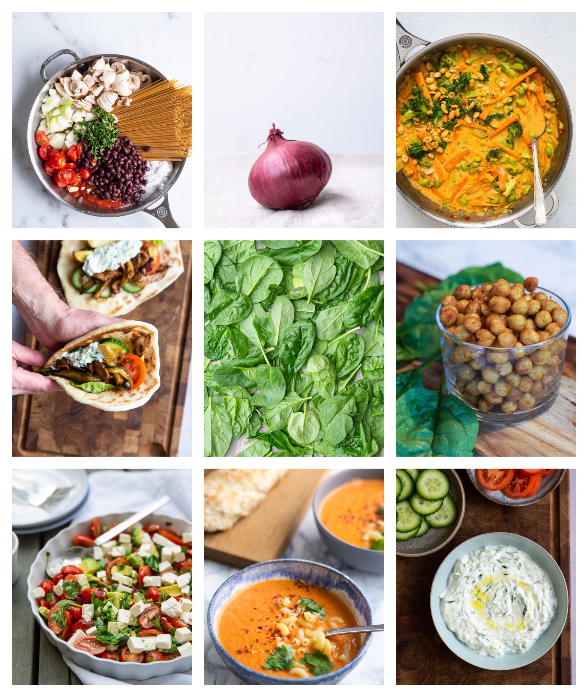 Vegetarisk madplan uge 32 | vegetariske opskrifter til hele ugen