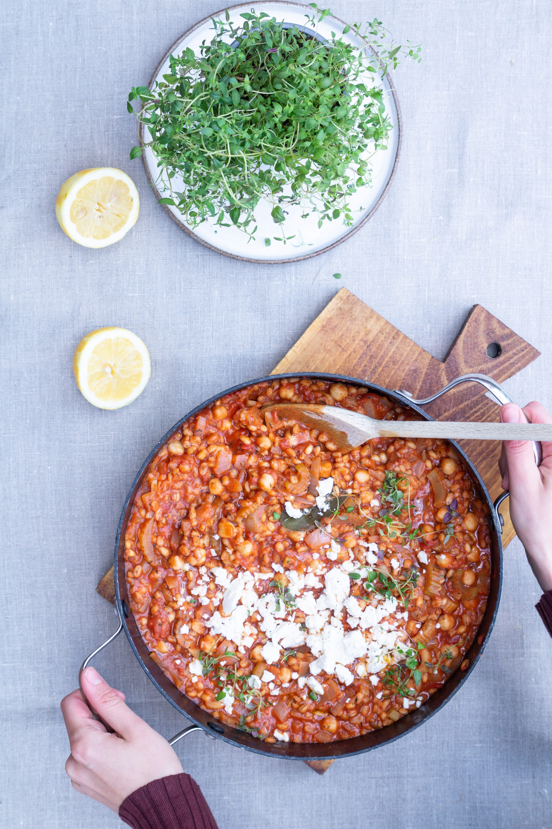 Bygotto med tomat og fetaost - Stinna