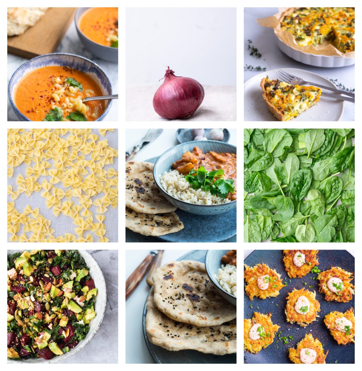 Vegetarisk madplan uge 49 - Stinna