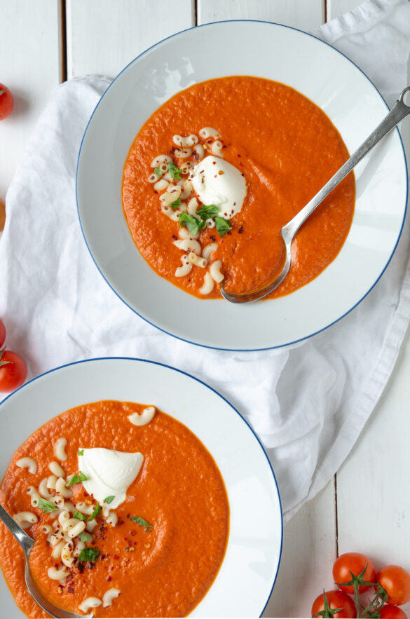 Bagt peberfrugtsuppe - Stinna