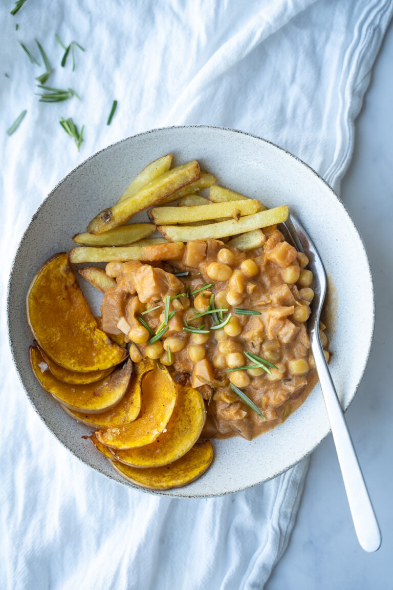 Vegetarisk efterårsgryde - opskrift på vegetarisk gryderet