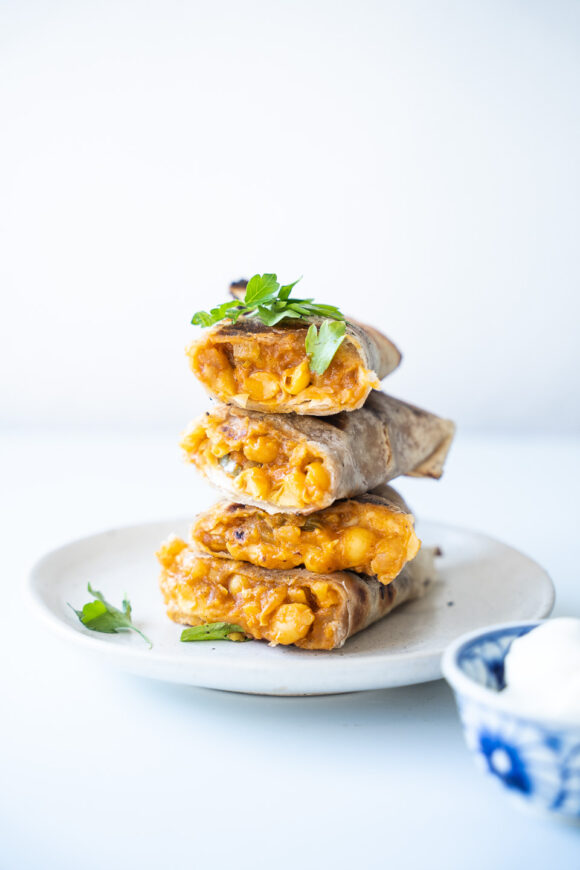 Grillede ruller med fyld - Stinna